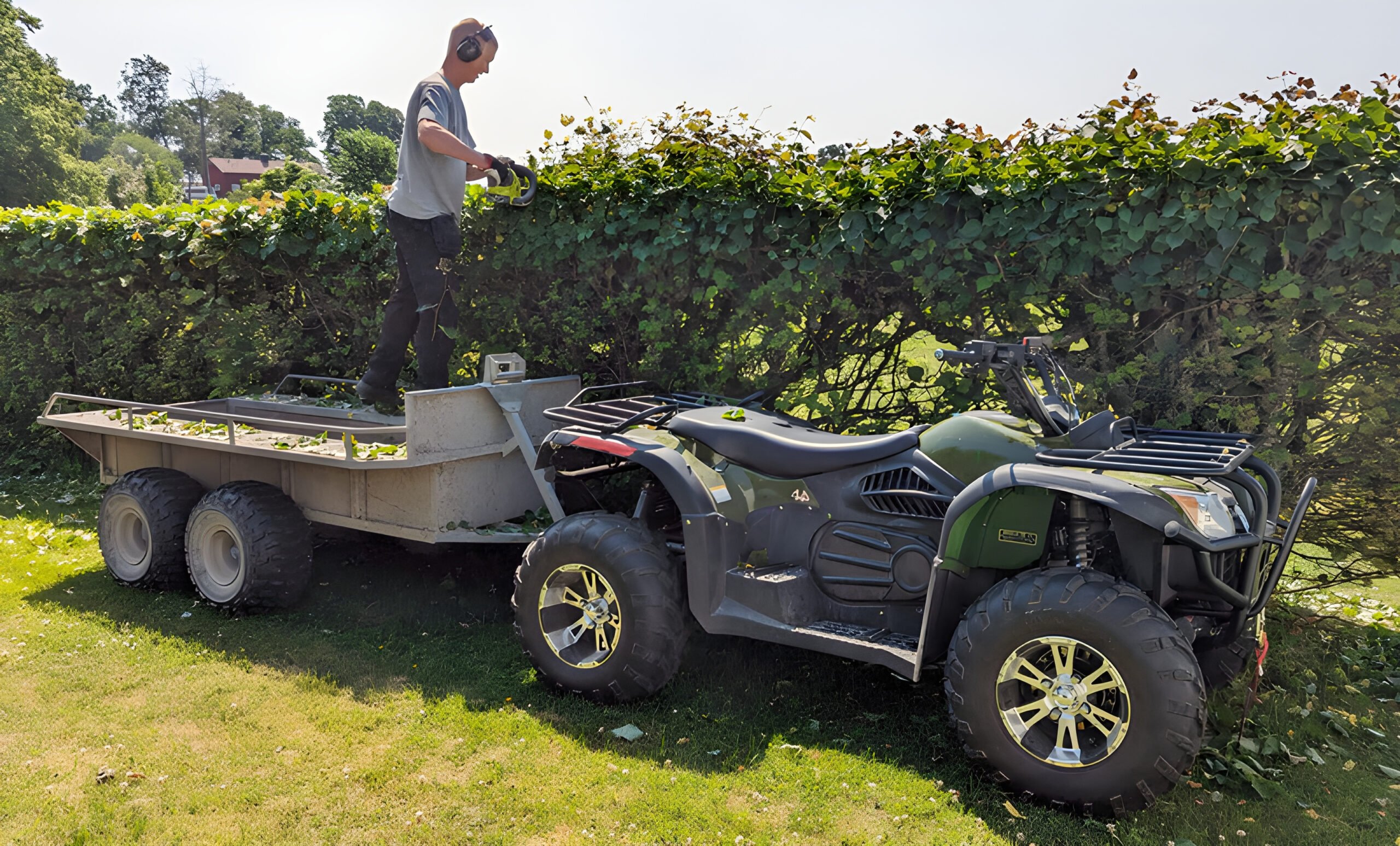 Elektrisk 4WD fyrhjuling vuxen - Upplev kraften!